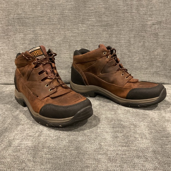 Ariat | Shoes | Mens Ariat Terrain Waterproof Boots Size 4d | Poshmark